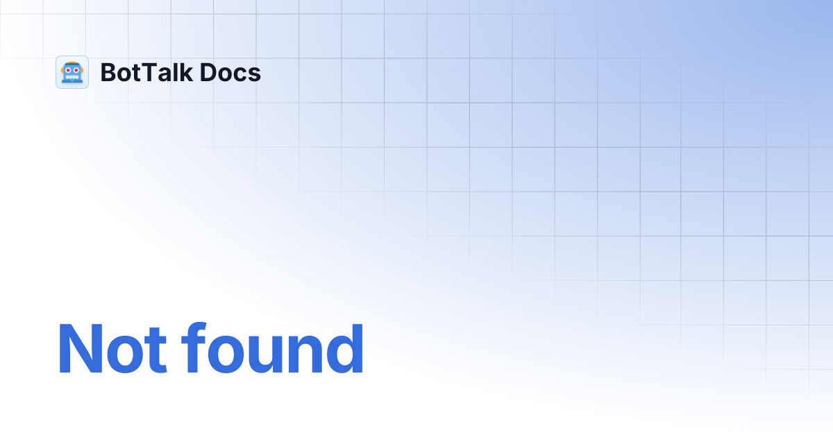 Authorization Bottalk Docs 9004